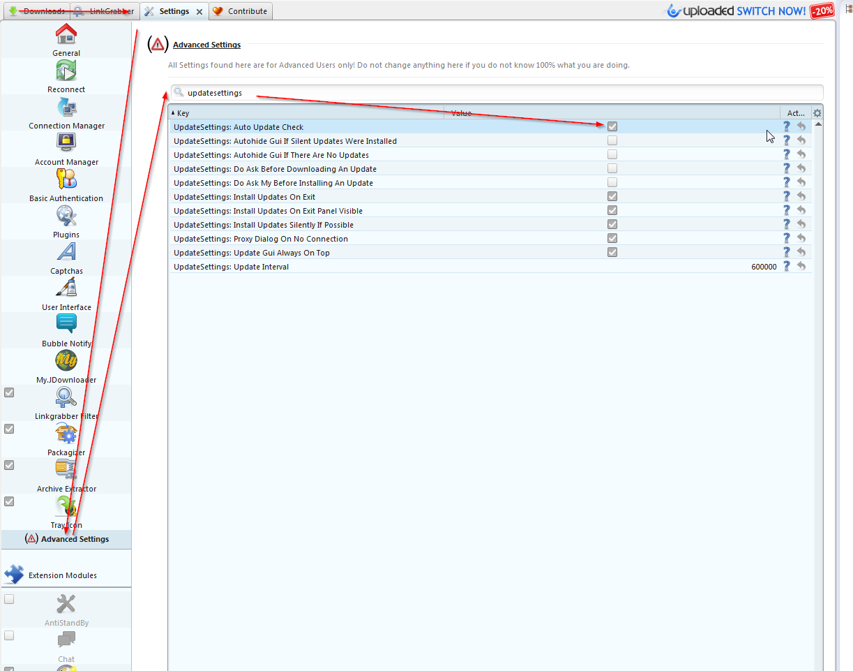 [Solved] Jdownloader 2 Update deaktivieren? - JDownloader Community - Appwork GmbH